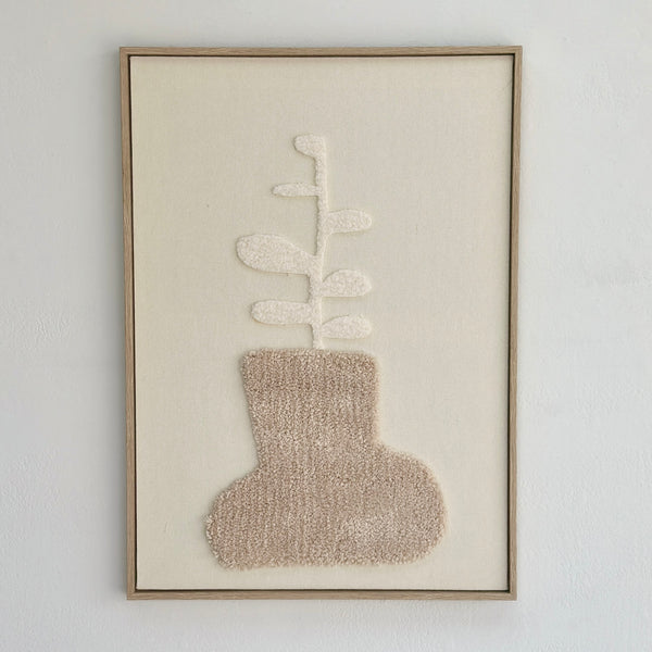 Terry Flower Framed Canvas Wall Art - Decora Home