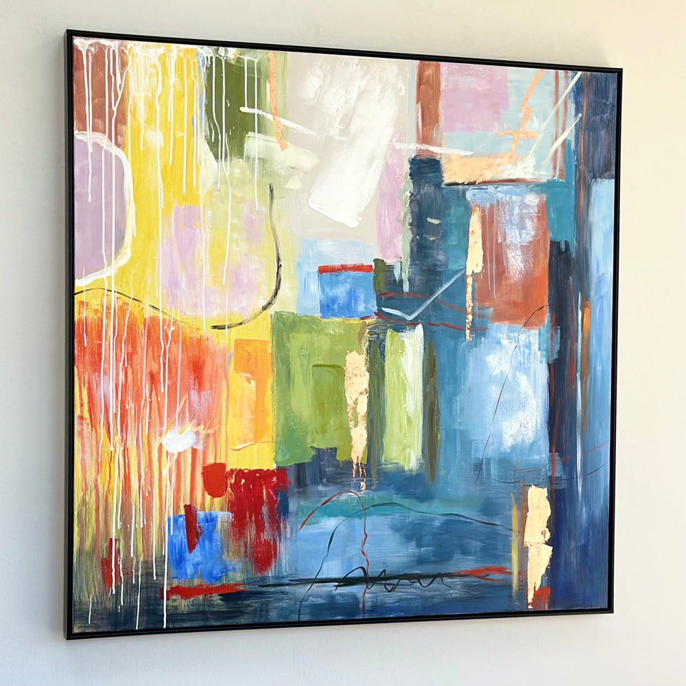 Hand painted canvas - Decora Home