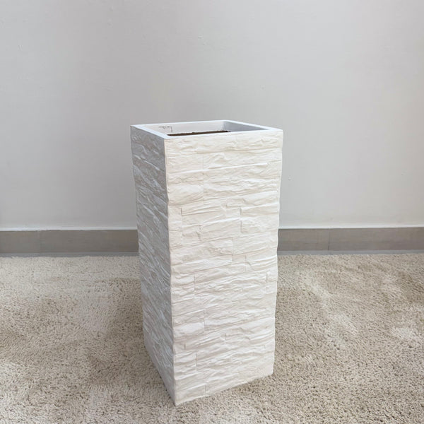 Basalt Stone Fiber Clay Planter - Decora Home