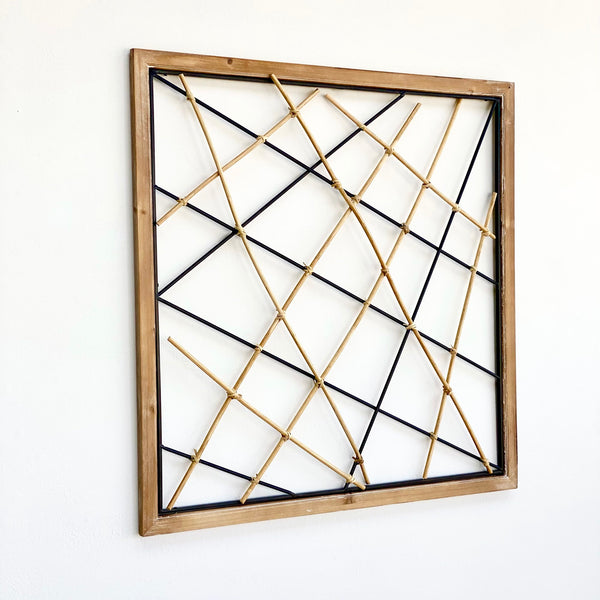 Bamboo Net Wall Art - Decora Home
