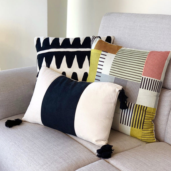 Abstract Colorful Art Padding Pillow - Decora Home