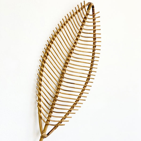 Rattan Leaf Decor Wall Art - Decora Home